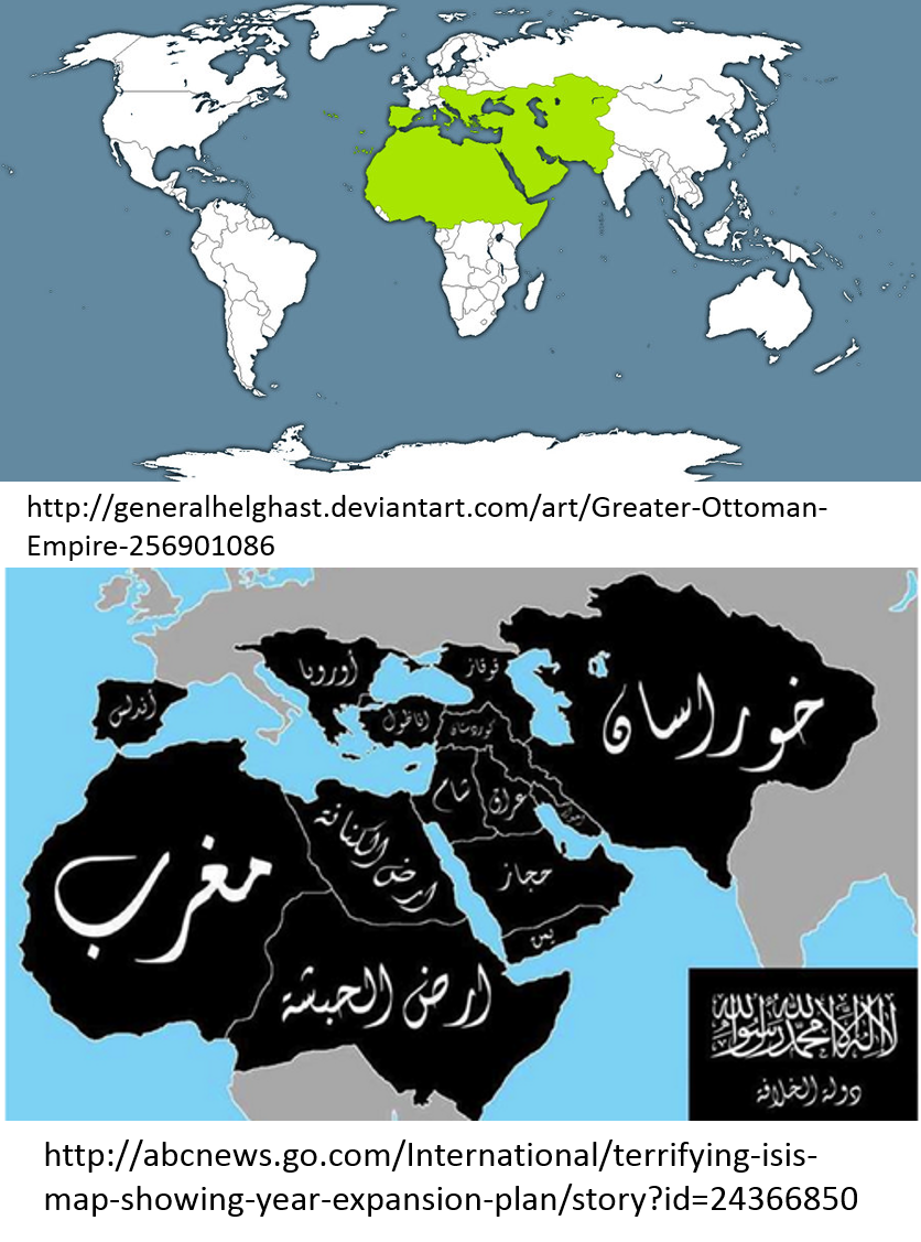 See the Terrifying ISIS Map Showing Its 5-Year Expansion Plan | Brian ...